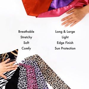 Passion of Essence | Accessories | Edge Laying Scarf Wrap For Hair Edge ...